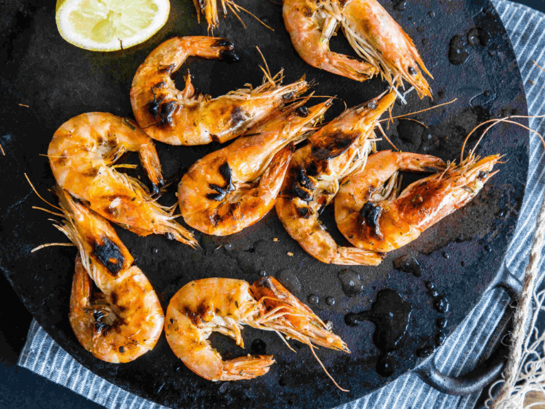 Grilled Prawns in Spicy Marinade – Otto Wilde Grillers